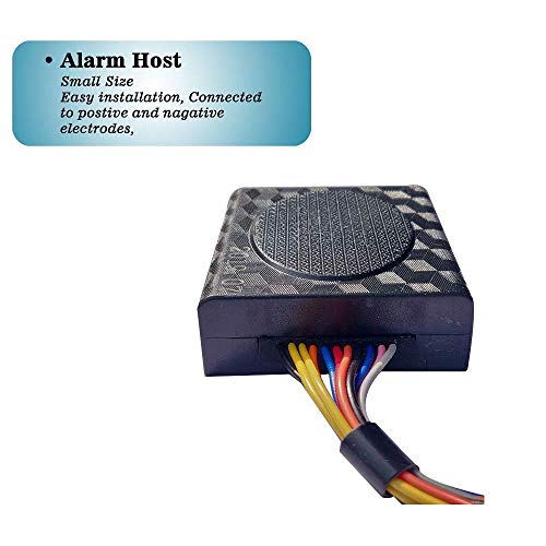 Auto Hives Blackcat Bike Alarm Security System Button Remote Key Anti ...