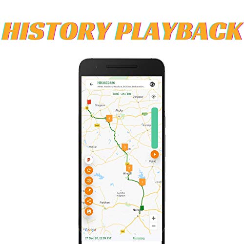 SeTrack GPS Tracker Device with Android and iOS Mobile App with Engine Lock and Anti Theft Alarm ...